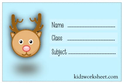 Name stickers for your toddlers